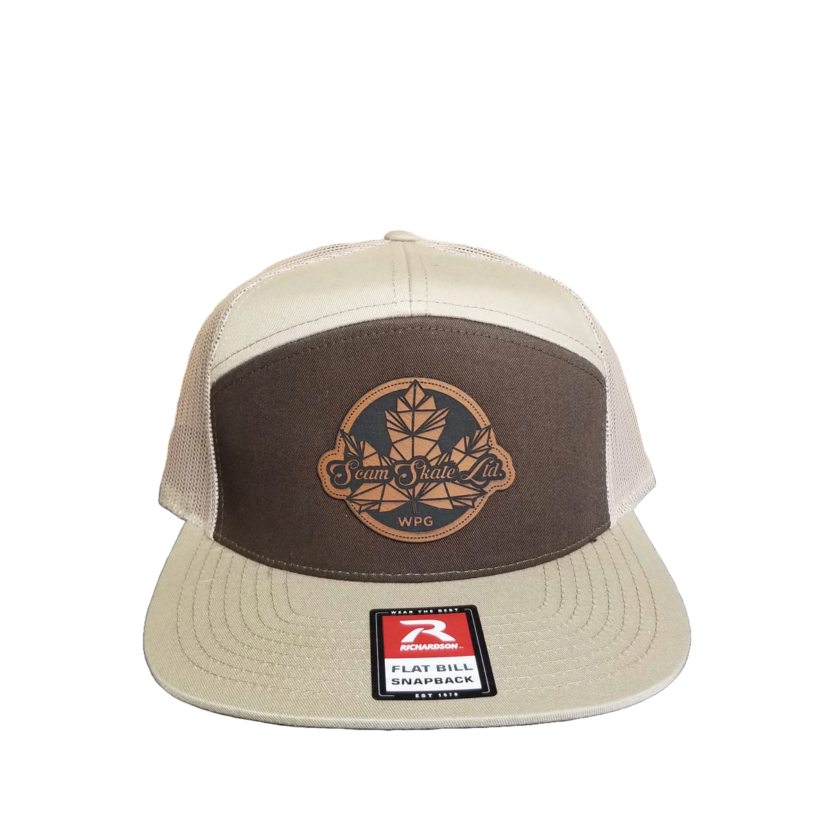 Scam | Leather Patch | 7 Panel – Scam Skate Shop